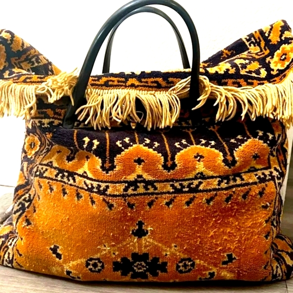 Persian Wool | Bags | Persian Carpet Travel Bag | Poshmark